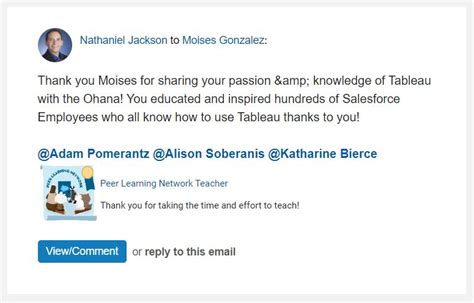 Moises Gonzalez On Linkedin Salesforce Peerlearningnetwork Tableau
