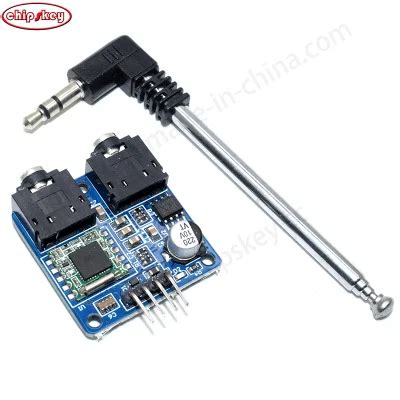 10A083 Tea5767 FM Stereo Radio Module For Arduino 76 108MHz With Antenna China Tea5767 And