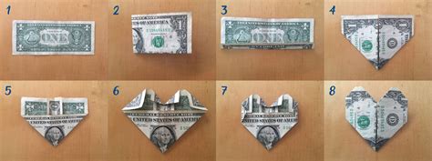 One Dollar Bill Origami Origami Template