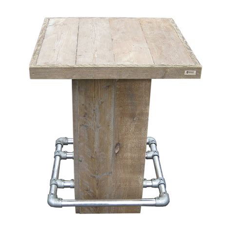 Steigerhouten Statafel Ijzeren Hein