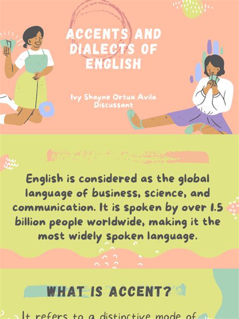 Accent And Dialect Pdf English Language Accent Sociolinguistics