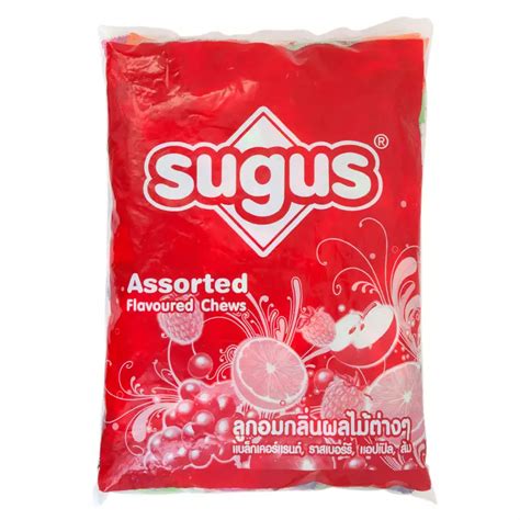 Sugus Assorted Flavoured Chews Candy 1500g Order Online Tops