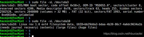 linux中7个判断文件系统类型的方法 判断块设备的文件系统类型 csdn博客