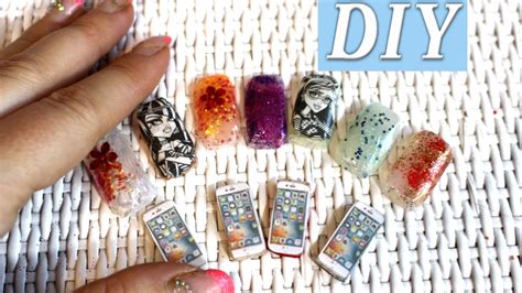 Diy как сделать телефон и чехол для кукол Монстер Хай и Барби Youtube