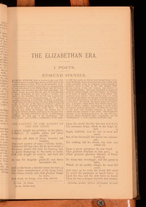 The British Classical Authors Select Specimens Of The National