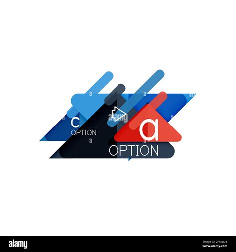 Triangle Data Visualization Design Option Infographic Layout Triangle