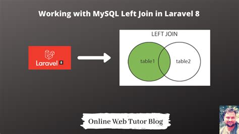 Working With Mysql Left Join In Laravel 8