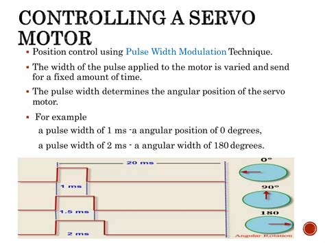 Servo Motor Servo Systems Types Of Servo Motor Controlling A Servo