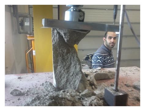 Arrangement Of Specimen For Compressive Test In Lab Download Scientific Diagram