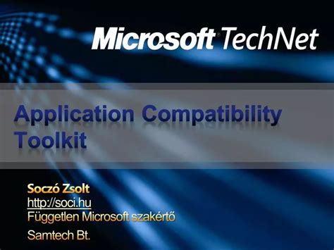 Ppt Application Compatibility Toolkit Powerpoint Presentation Free