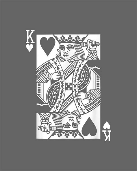 The Original King Of Hearts Suicide King Digital Art By Faizai Alisa