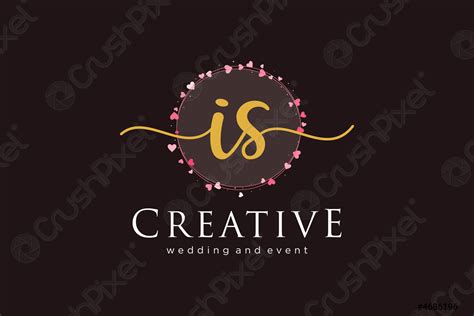 Initial IS Feminine Logo Usable For Logo For Fashion Photography Stock Vector 4686196 Crushpixel