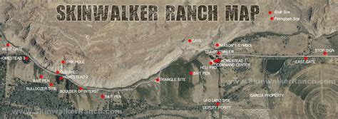 Maps Skinwalker Ranch The Original Site Of Skinwalker Ranch