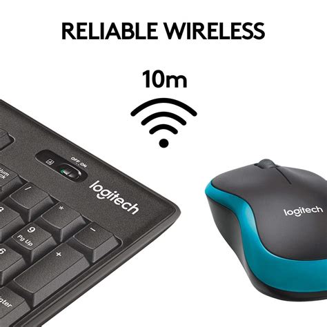 Logitech Wireless Keyboard And Mouse Combo MK Acmetech In