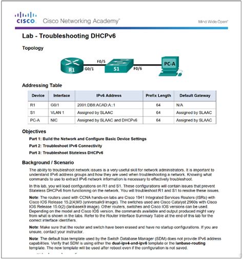 Routing And Switching Essentials Instructor Materials Chapter DHCP