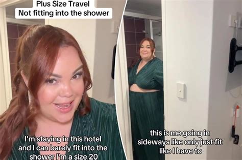 Plus Sized Influencer ‘curvysam Slams Hotel After She Cant Fit Inside