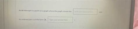 Solved Fill In Each Blank With The Corresponding Y Value For