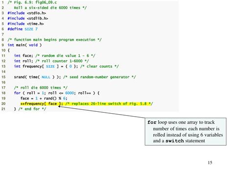 Ppt Programming Languages 1 Introduction To C Arrays Powerpoint
