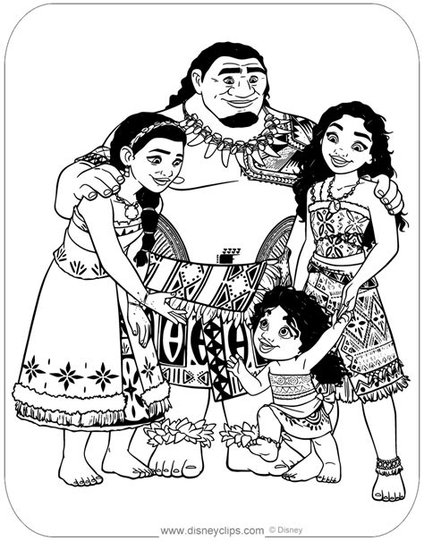 Coloring Pages Moana Coloring Pages Moana 2