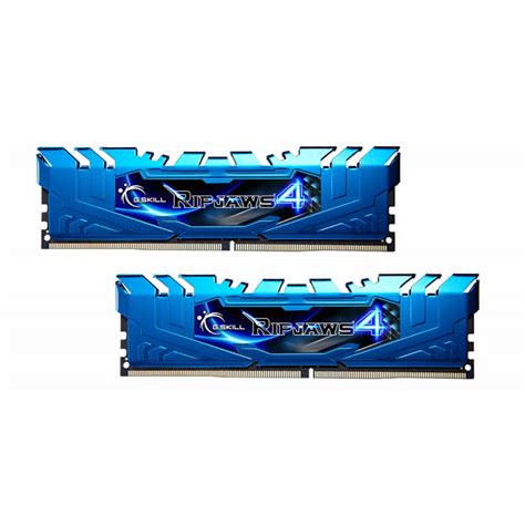 Оперативная память Ddr4 2x8gb 3000 G Skill Ripjaws 4 Blue F4 3000c15d 16grbb Купить