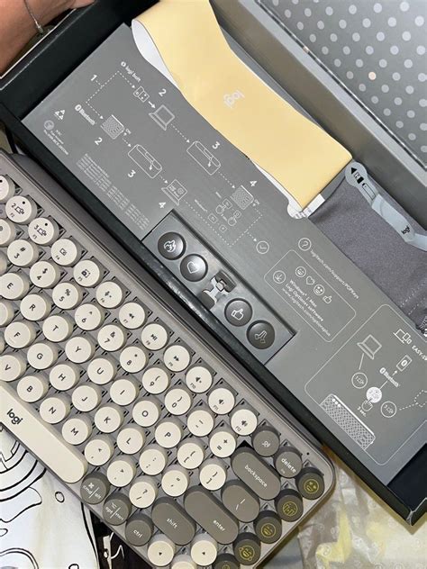 Logitech Pop Keys Wireless Mechanical Keyboard Computers Tech Parts Accessories Computer