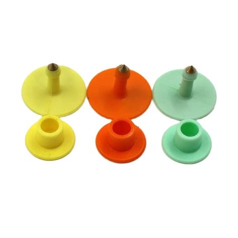 Badu Bg 100 бр Етикет за ухо на прасе овца марка ветеринарна идентификационна карта за кози