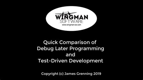James Grenning On Linkedin My First Tdd For Embedded C Course For 2021