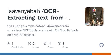 Github Laavanyebahlocr Extracting Text From Images With Neural Networks Ocr Using A Simple