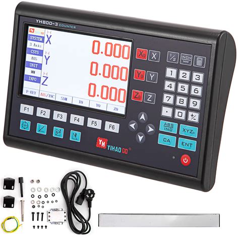Axis Digital Readout Mill Linear Encoder LCD Screen DRO For Milling Machine VEVOR AU