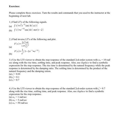 Solved Exercises Please Complete These Exercises Turn The