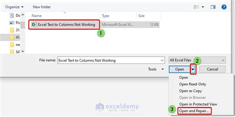 Excel Text To Columns Not Working 4 Reasons With Solutions