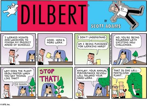 Racks And Mooby Dilbert Cartoon Funny Comics Working Life