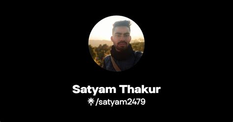 Satyam Thakur Instagram Linktree