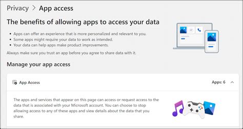 Microsoft Privacy Checkup App Access And Ad Personalization