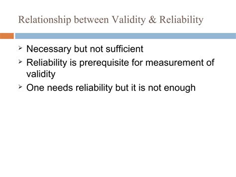 Validity And Reliability Ppt Standardized Testing Educational Assessment