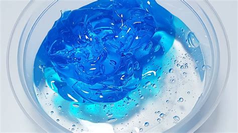 바다🌊액괴 파란색 투명 액괴 바다 파란색 슬라임
