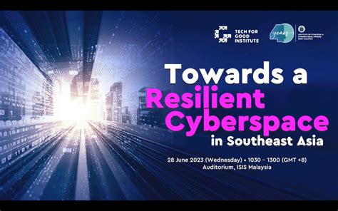 Tech For Good Institute On Linkedin Sustainable Southeastasia Techforgood Cyberresilience