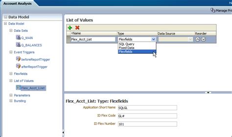 adding flexfield parameters