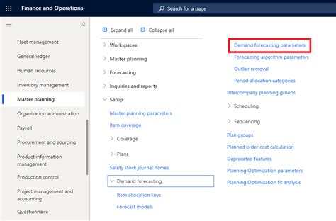 Microsoft Dynamics AX Understanding Demand Forecasting AX D365 FO