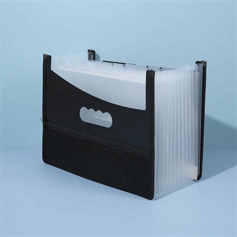 Zhuge Accordion File Organizer 13 Pockets Expanding File Folder Portable Monthly Paper Bill