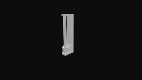 Ionic Column V10 3d Model By Lapis Design Lapisdesign Ada5389