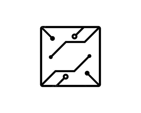 Circuit Board Technology Vector Hd PNG Images Circuit Board Line Vector Technology Technology