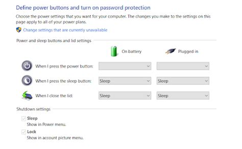 How To Fix Turn On Fast Startup And Hibernate Not Available In Control Panel Power Option