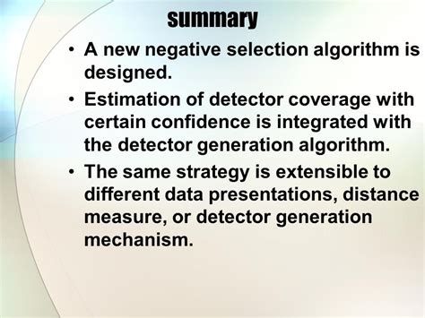 Estimating The Detector Coverage In A Negative Selection Algorithm Zhou
