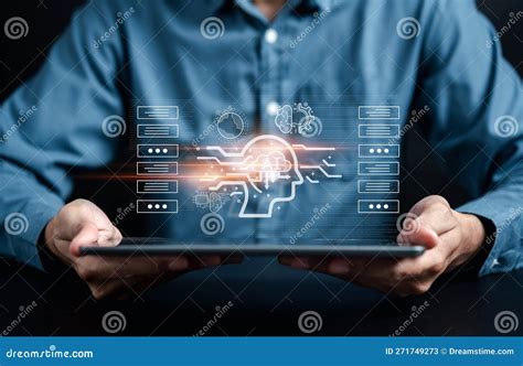 Businessman Using Chat Bot In Smartphone Intelligence Ai Chat With Ai Artificial Intelligence