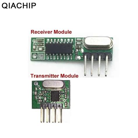 qiachip 433mhz rf transmitter and receiver superheterodyne ask 433 mhz