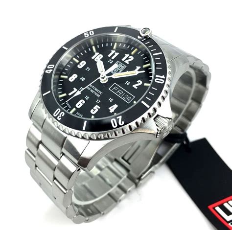 Mens Luminox Automatic Sport Timer Steel Swiss Made Watch Xs0921m