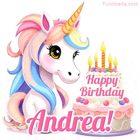 Happy Birthday Andrea S For Her Download On