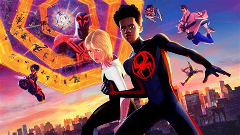 Spider Man Across The Spider Verse Wallpaper 4k Movie Poster