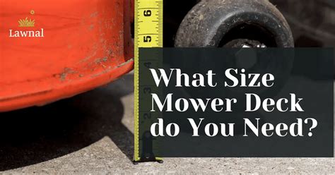 Should A Mower Deck Be Level Front To Back Lawnal